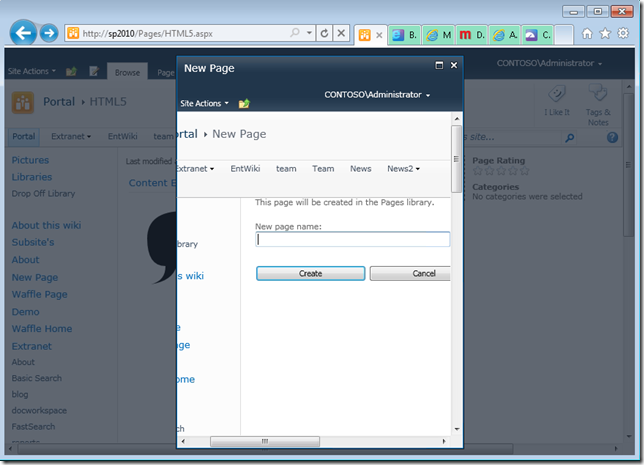 HTML5 and SharePoint 2010 (and the IE9 Beta) – Randy Drisgill – Blog ...